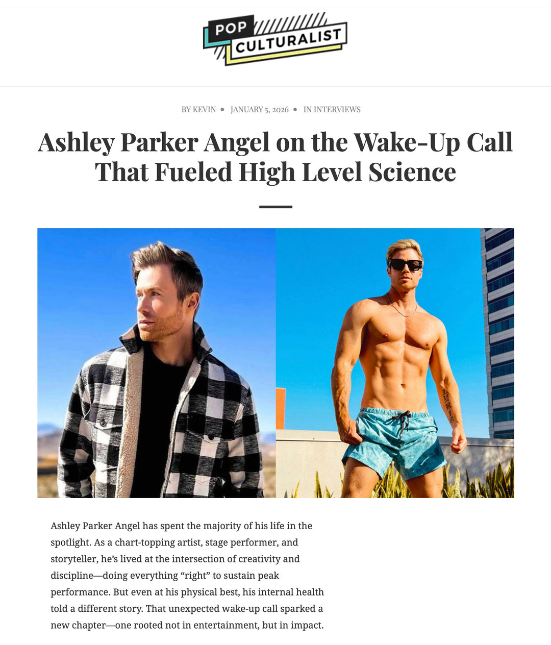 PopCulturalist: Ashley Parker Angel on the Wake-Up Call That Fueled Hi ...